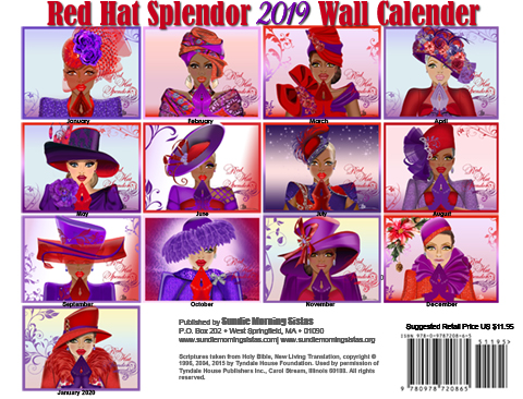 Red Hat Splendor2019 Calendar